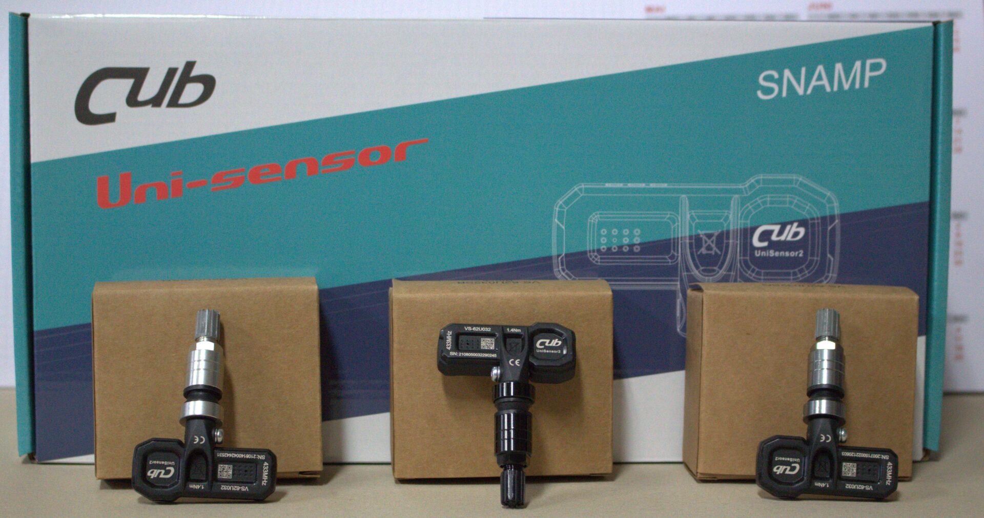 CUB UniSensor2 Clamp-in RDKS Sensor Grau, Universal Programmierbar ...